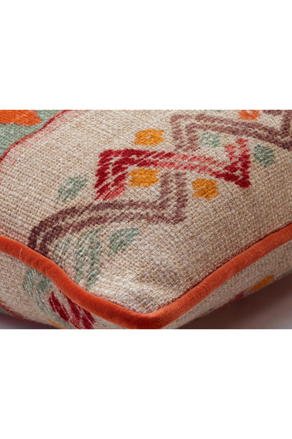 Terracotta Print Cushion | Andrew Martin Frida Sunset | OROA TRADE