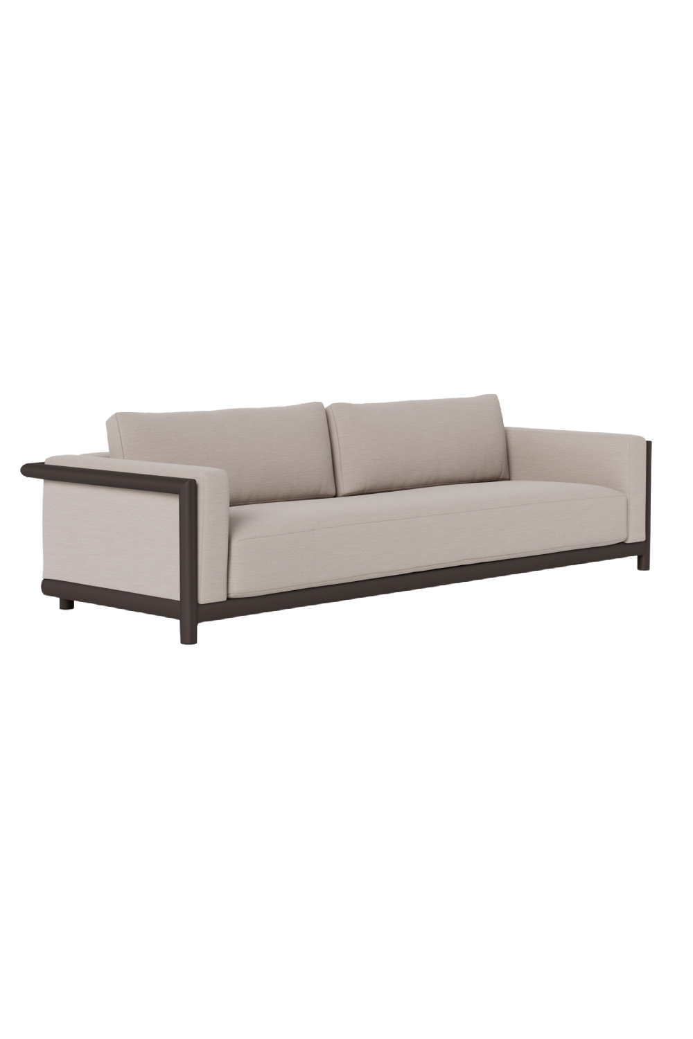 Taupe Outdoor Sofa | Andrew Martin Cayman | Oroa Trade