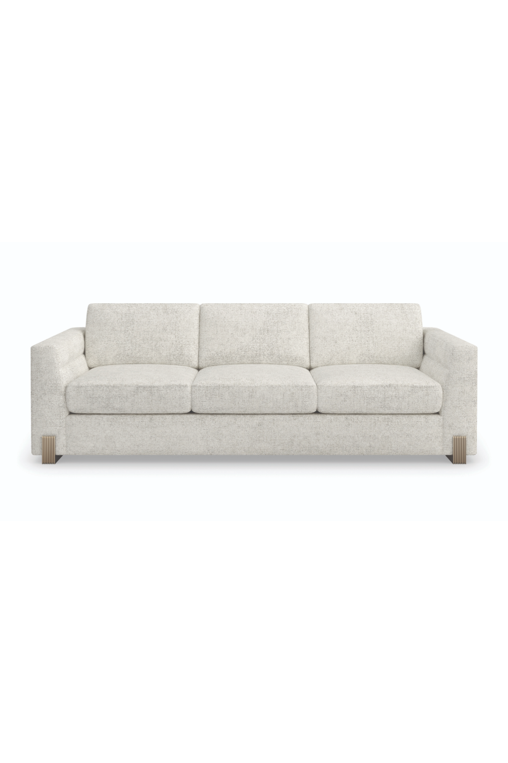 Neutral Toned Modern Sofa | Caracole Counter Balance | Oroa Trade