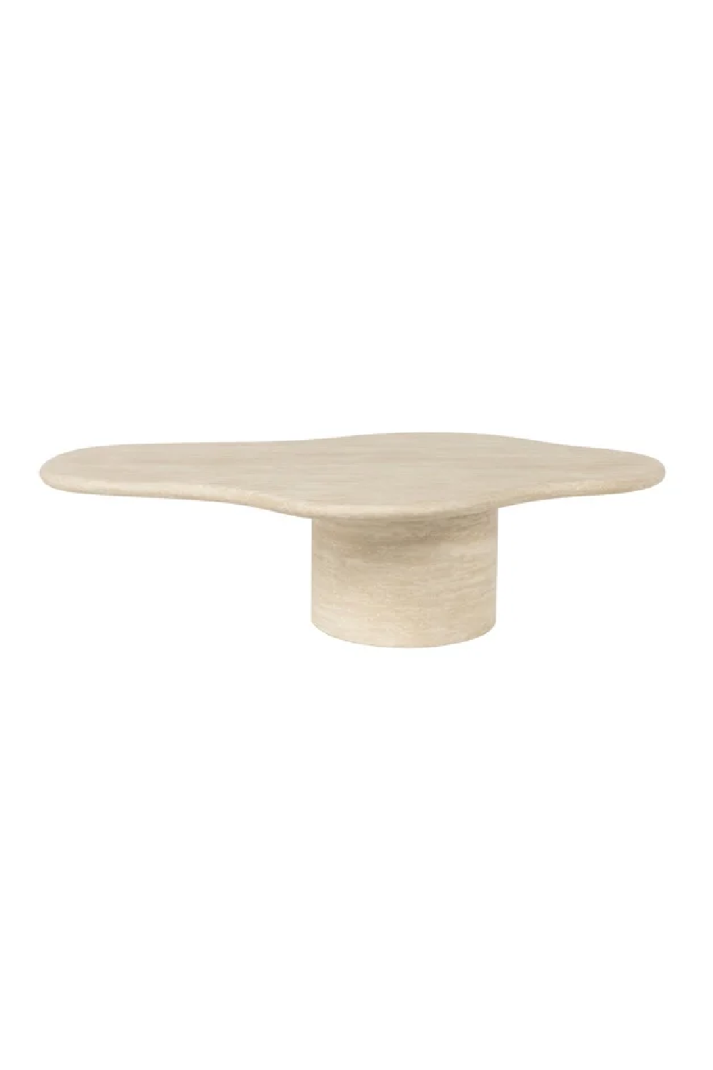 Travertine Organic Coffee Table | Richmond Interiors Fictus