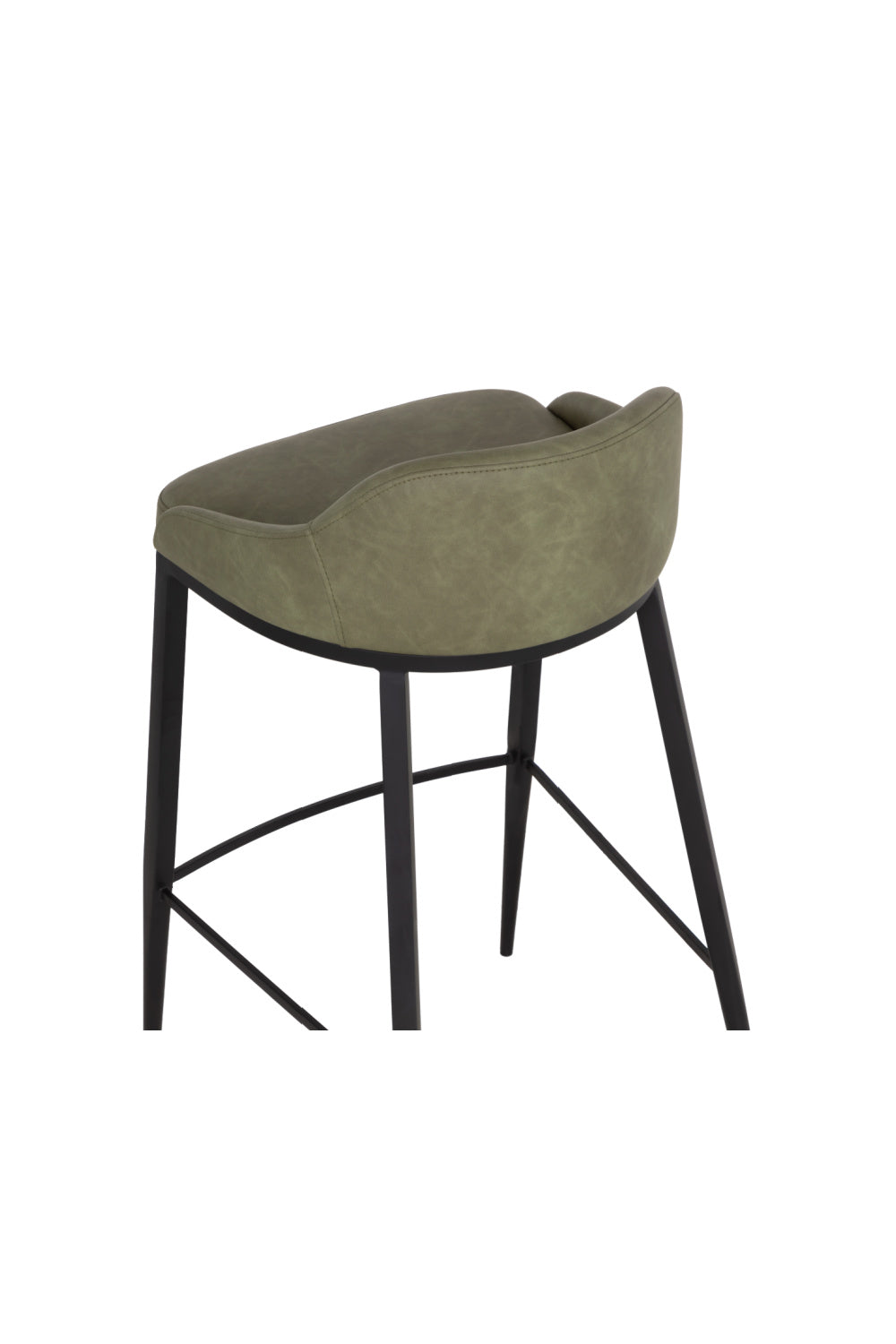 Low-Back Leather Look Bar Stool | Splendido Astra | Oroa Trade