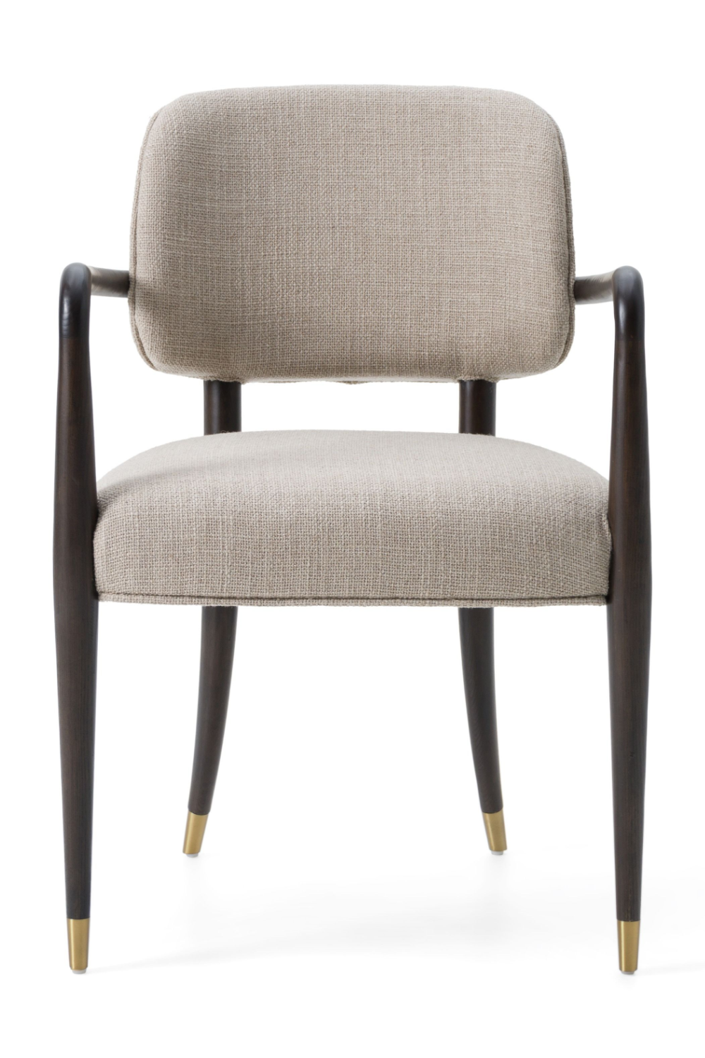 Oak Framed Beige Dining Chair | OROA Modern Kathy | Oroa Trade